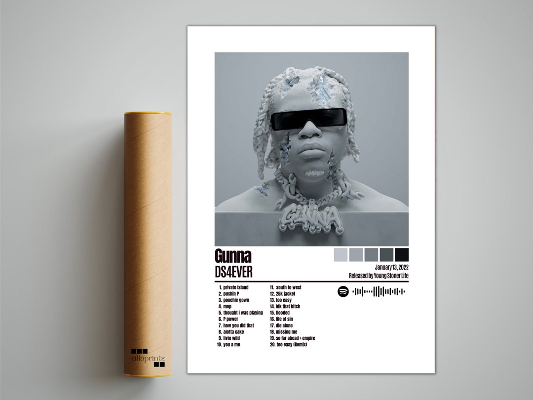 Gunna Poster DS4EVER Poster Album Cover Poster / Poster - Etsy