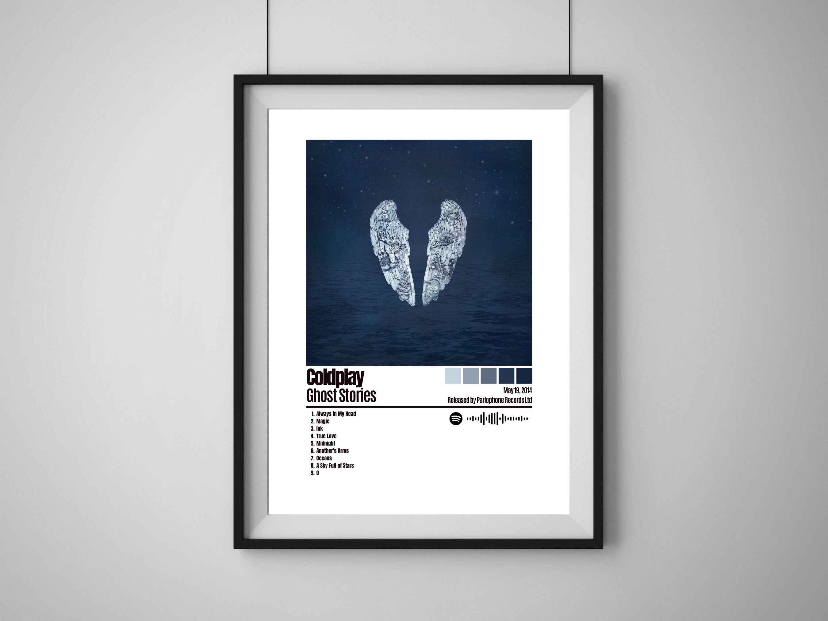 Coldplay Poster Ghost Stories | Album Cover Poster sold by Classy Missy ...