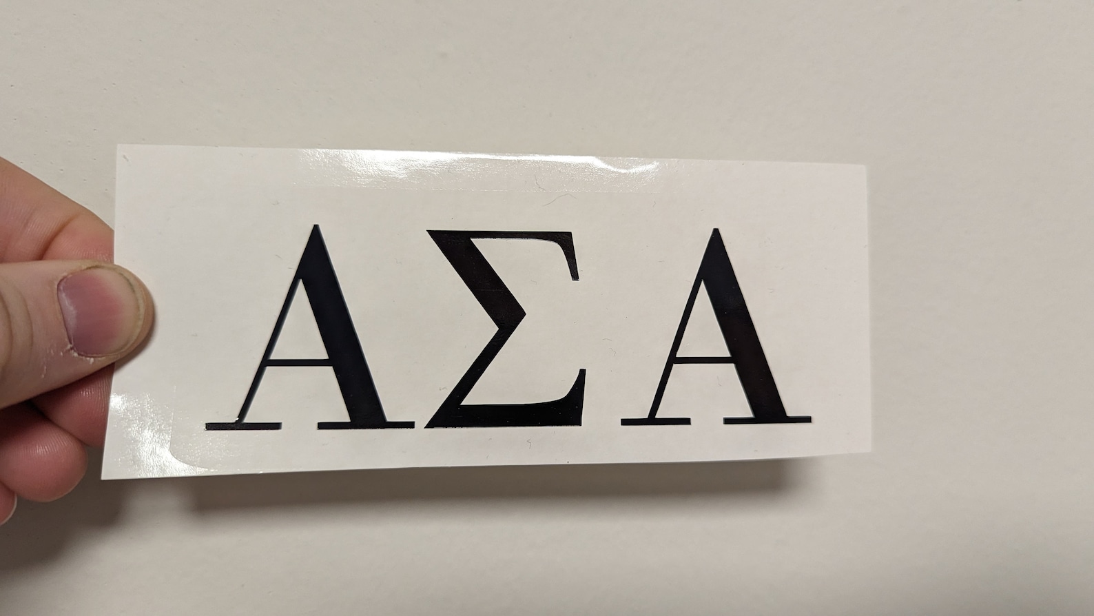 Greek Life Sorority / Fraternity Lettering Vinyl Decals/stickers - Etsy