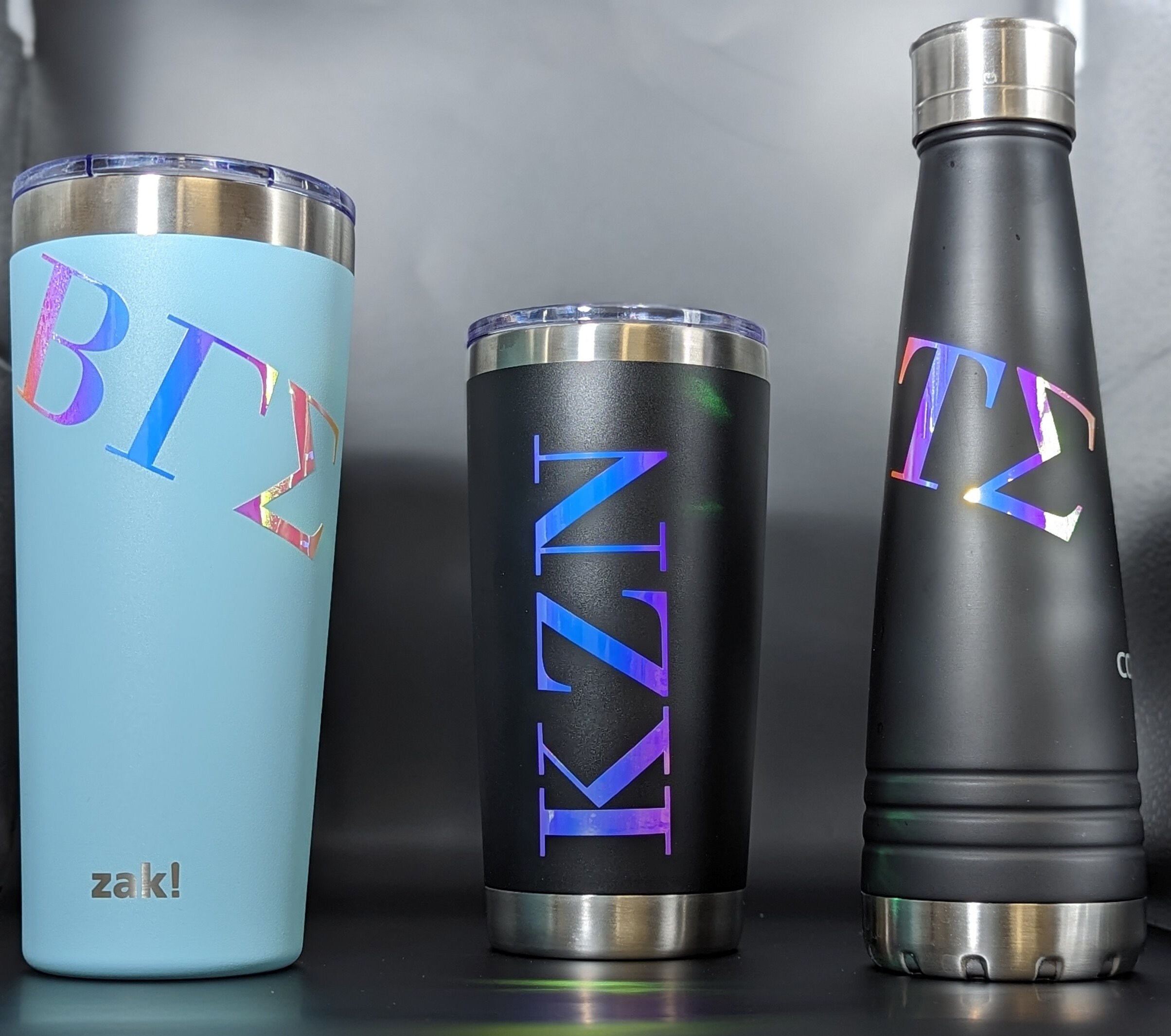 Greek Life Sorority / Fraternity Lettering Vinyl Decals/stickers - Etsy