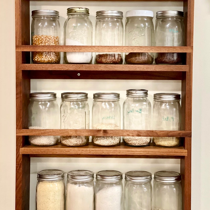 Mason Jar Rack - Etsy