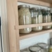 Mason Jar Storage Display Rack - Etsy