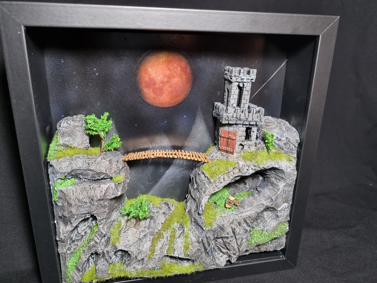 Framed Diorama Castle - Etsy