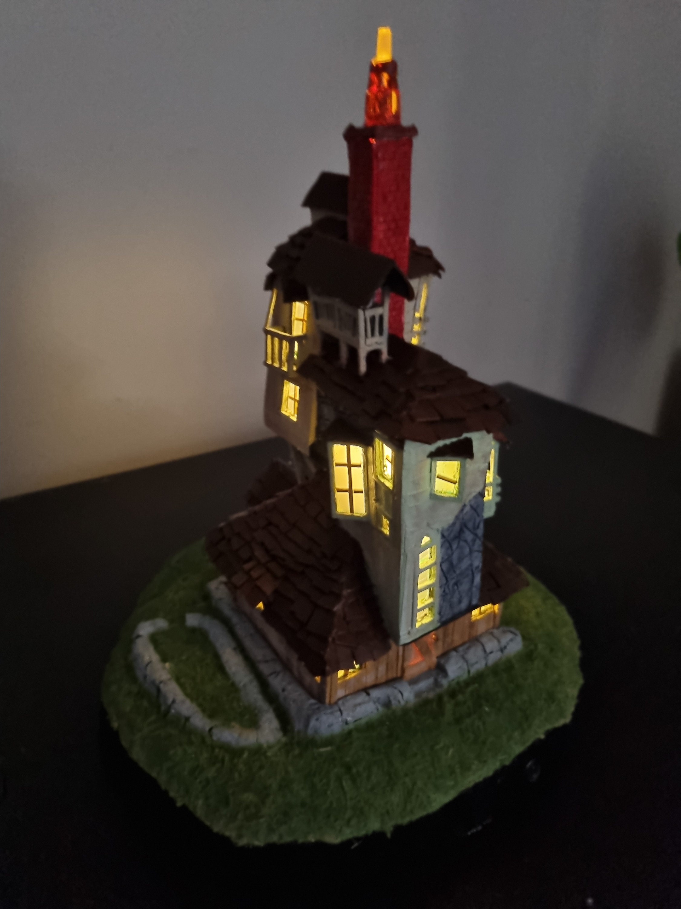 Harry Potter the Burrow Wesley Amazing House - Etsy