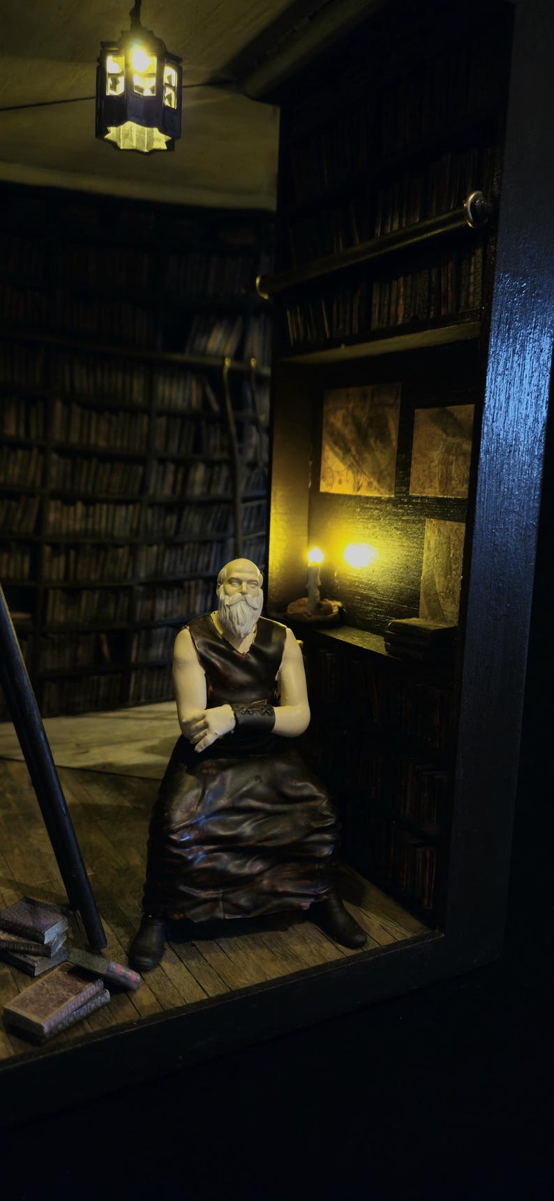 Book Nook Library - Etsy