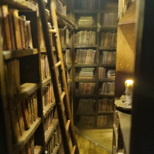 Book Nook Library - Etsy