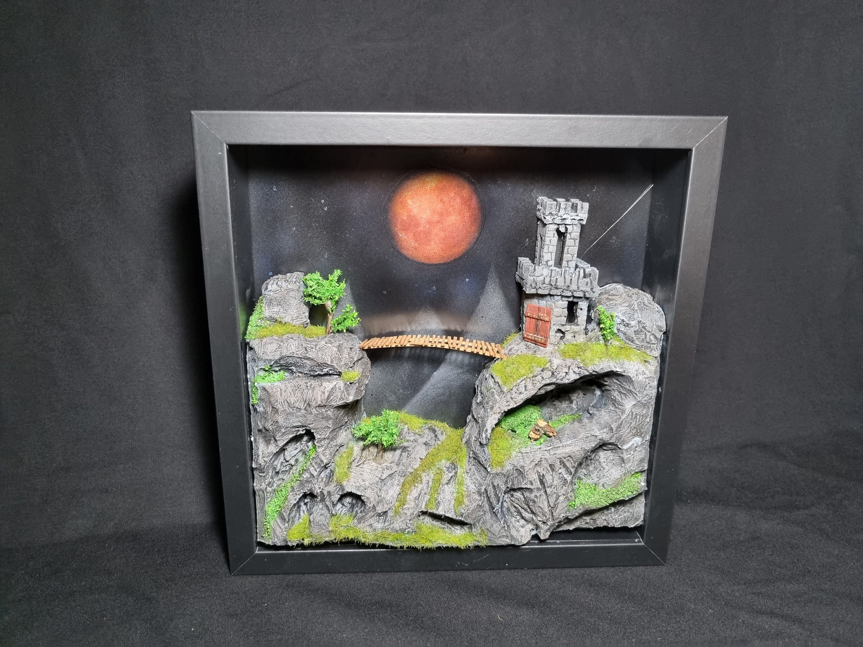 Framed Diorama Castle - Etsy