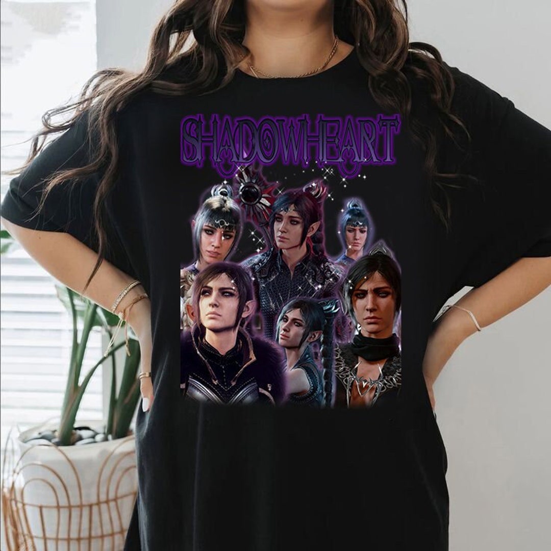 Shadowheart Baldur's Gate 3 Vintage T-shirt - Unisex Cotton Fan Apparel ...