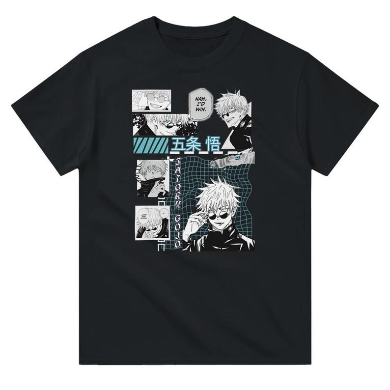 Gojo Satoru Shirt, Jujutsu Kaisen Tshirt, Best Anime Shirts, Gift for ...