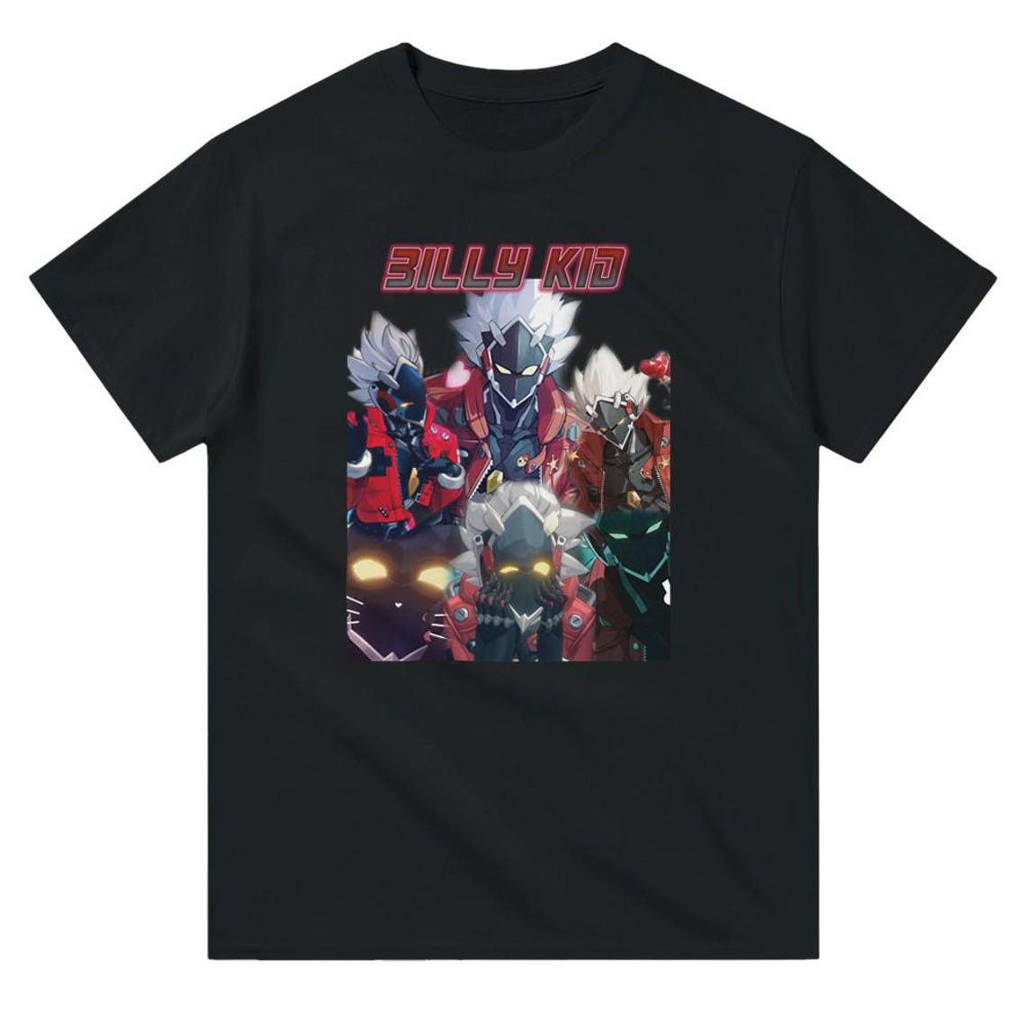 Billy Kid Zenless Zone Zero Stylish Streetwear Graphic Tee - Etsy