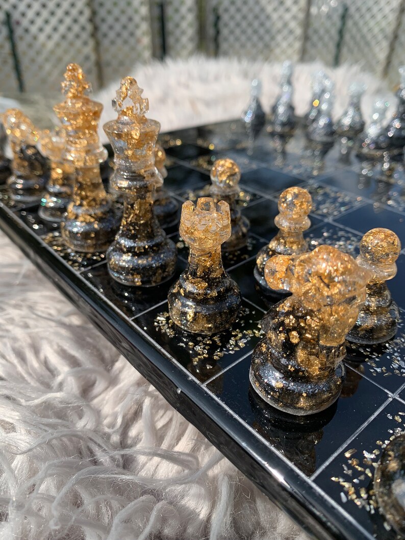 Chess Set, Strategy Game, Family Game, Birthday Gift, Board Game, Hand ...