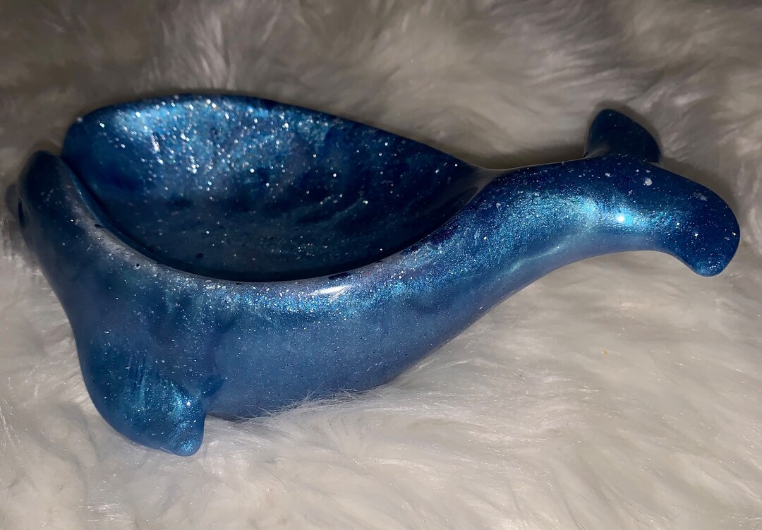 Blue Soap Dish, Dolphin Soap Dish, Resin Soap Dish, Gift for Her, Gift ...