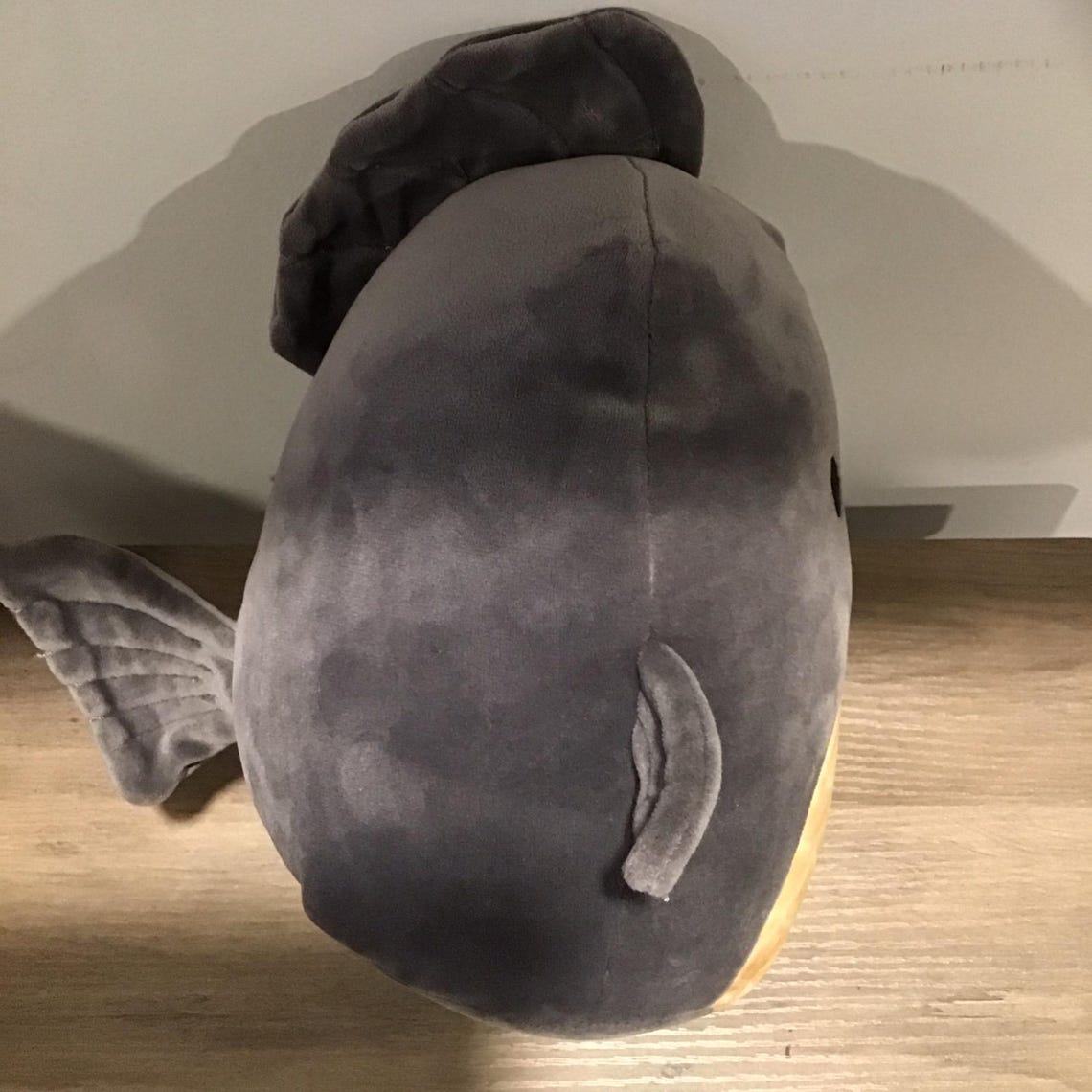 Squishmallow 8" Khalil the Black & Gold Karasu Koi Fish Plush Sealife ...