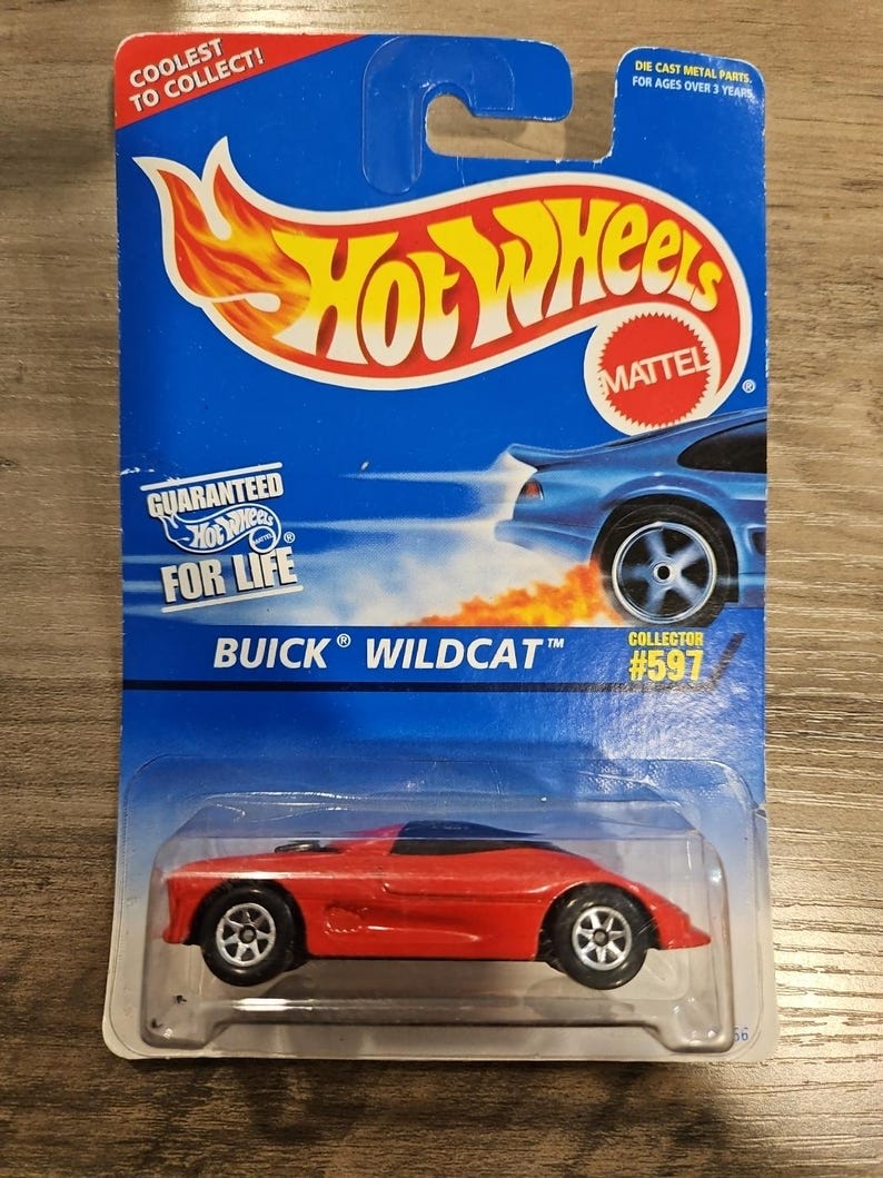 Mattel Hot Wheels 1995 Buick Wildcat Collector No. 367 - Etsy