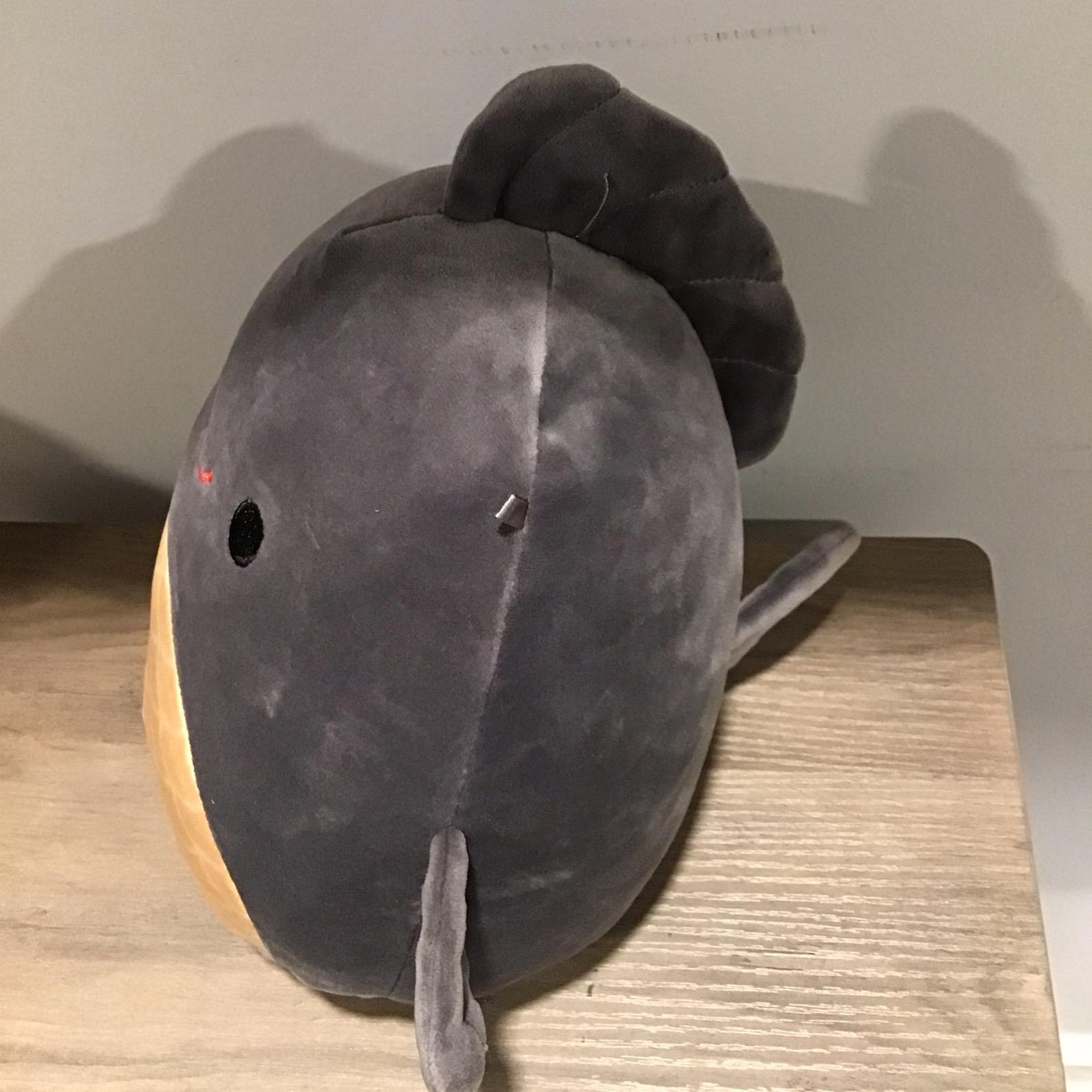 Squishmallow 8" Khalil the Black & Gold Karasu Koi Fish Plush Sealife ...