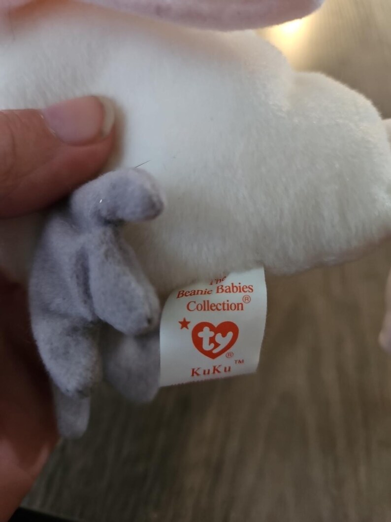 Ty Beanie Babies Kuku Cockatoo Bird - White - Etsy