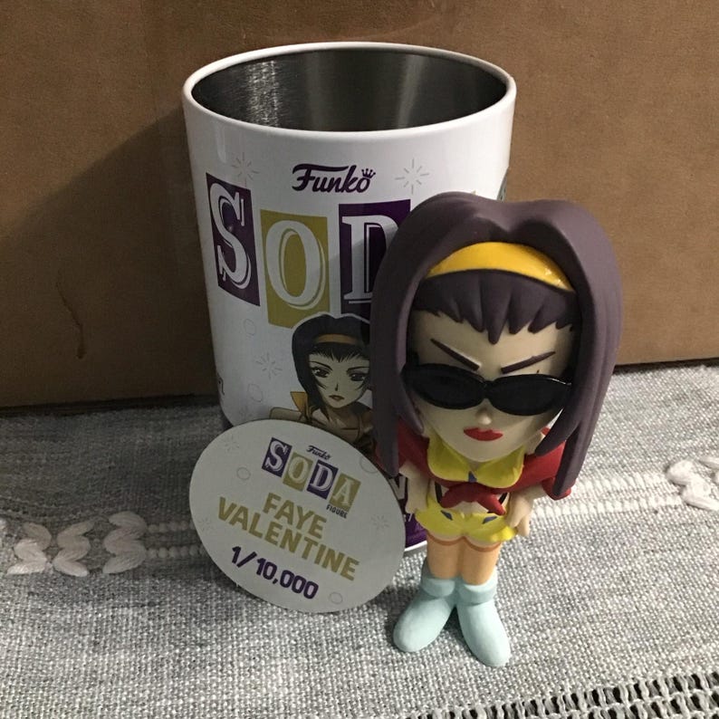Funko Soda FAYE VALENTINE Cowboy Bebop Limited Edition VAULTED ...