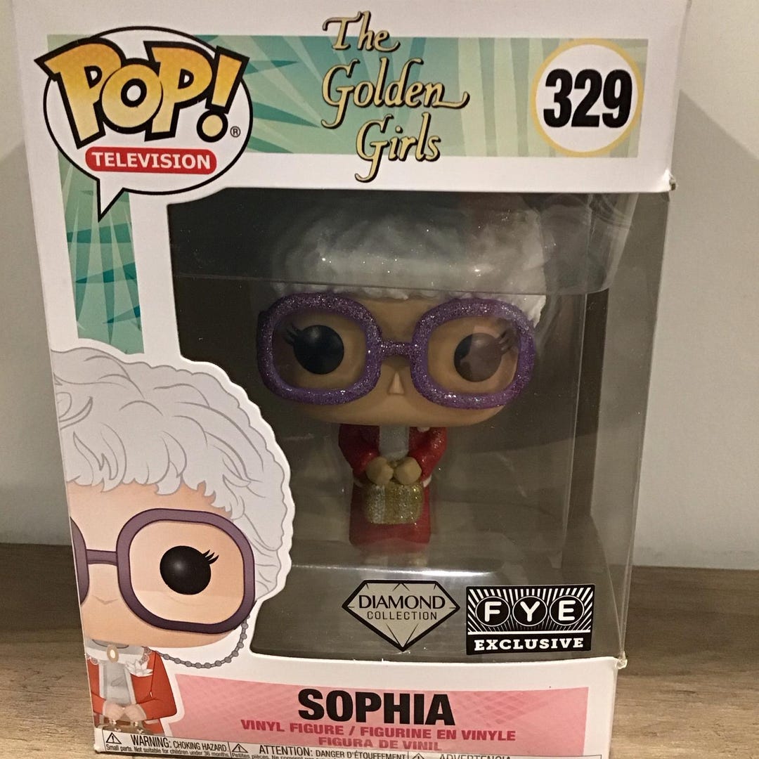 Funko Pop Vinyl Sophia Diamond Collection Glitter FYE Exclusive - Etsy