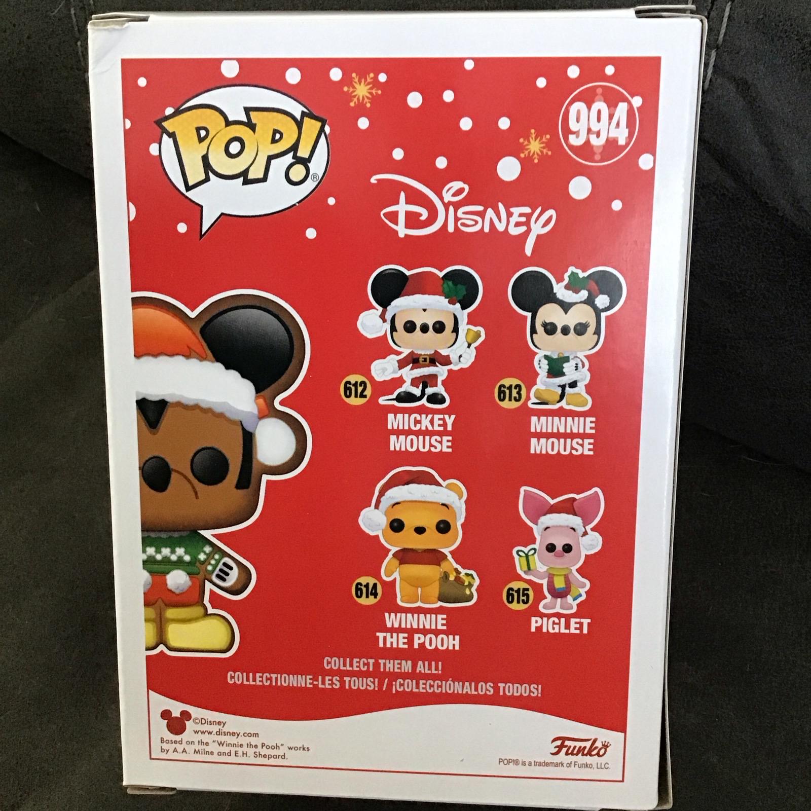 FUNKO Pop 994 Mickey Mouse Gingerbread Funko Shop Exclusive - Etsy