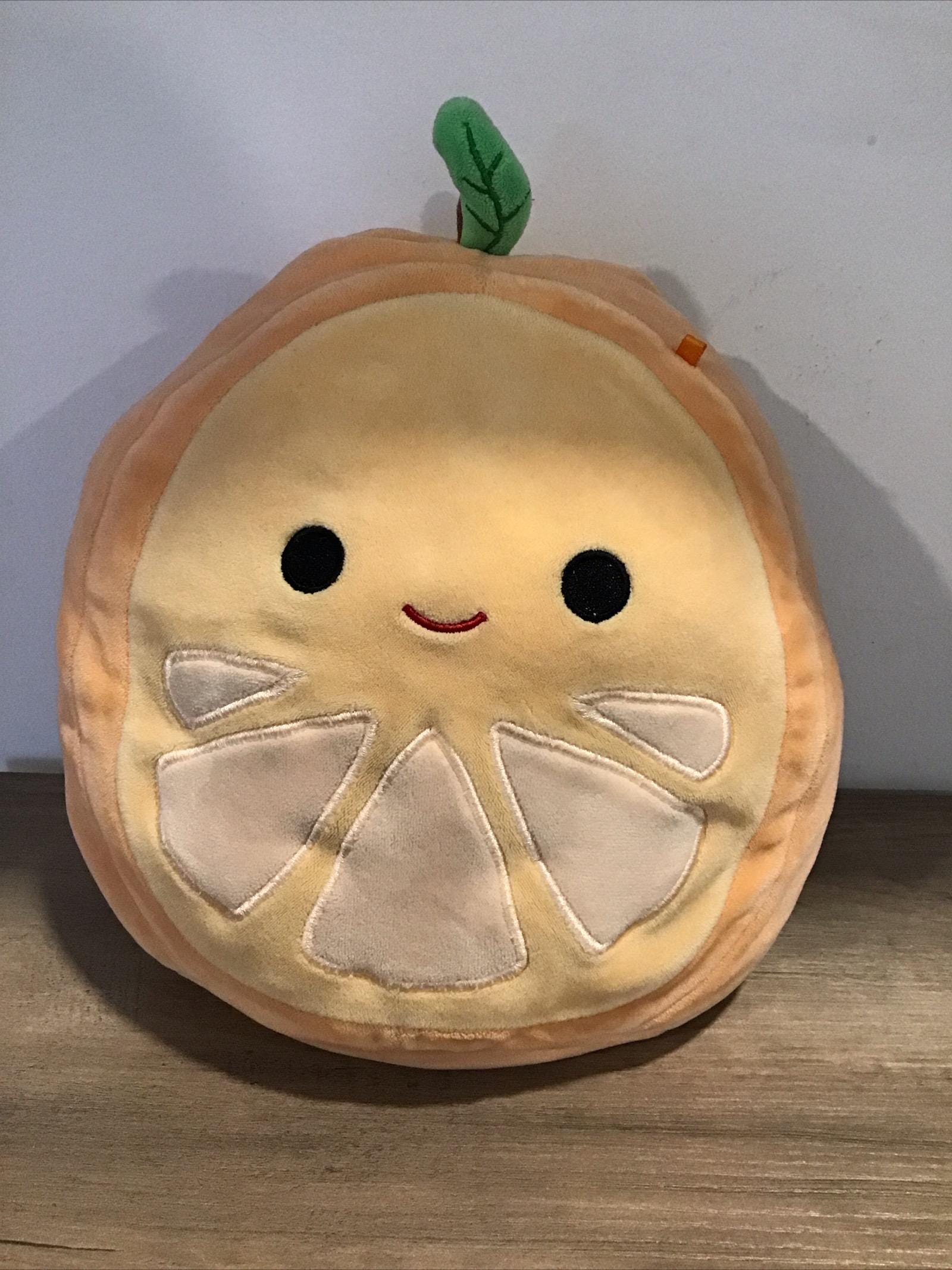 SQUISHMALLOWS Orin the Orange Plush Citrus Fruit 8 9 Stuffed Toy ...