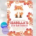Editable Groovy Fox Birthday Party, Fox Invitation, Groovy Fox Birthday ...
