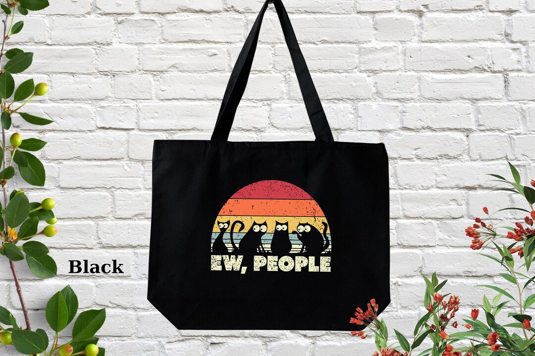 Ew People Tote Bag, Funny Tote Bag, Sarcasm Bag, Womens Funny Bag ...