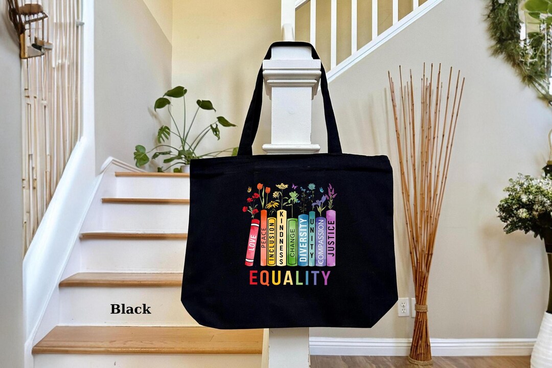 Equal Rights Bags, Human Rights Bag, Equality Bag, Social Justice Tote ...
