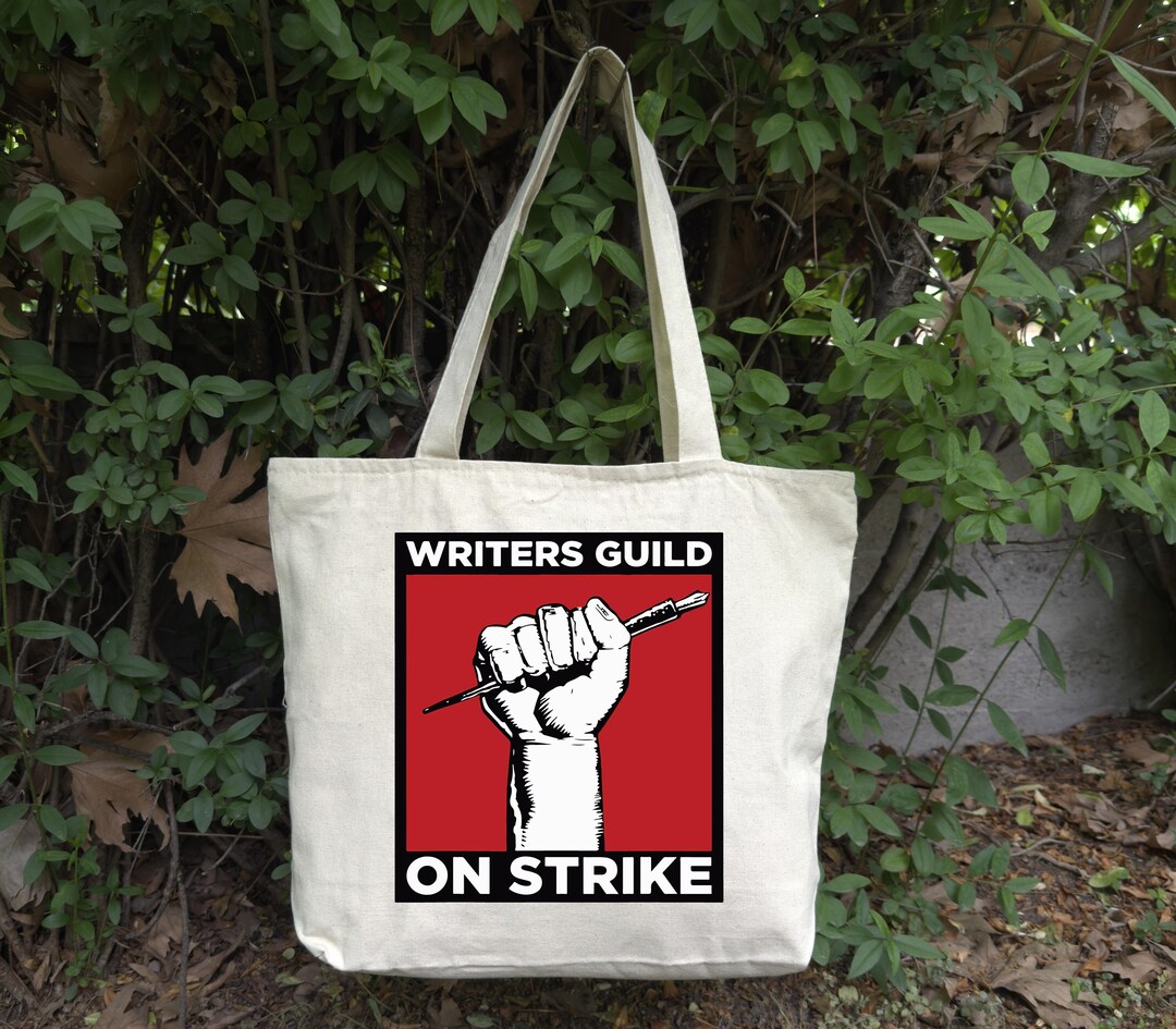 Writers Strike Tote Bag, Gift for Writer Tote Bag, Support Writers ...