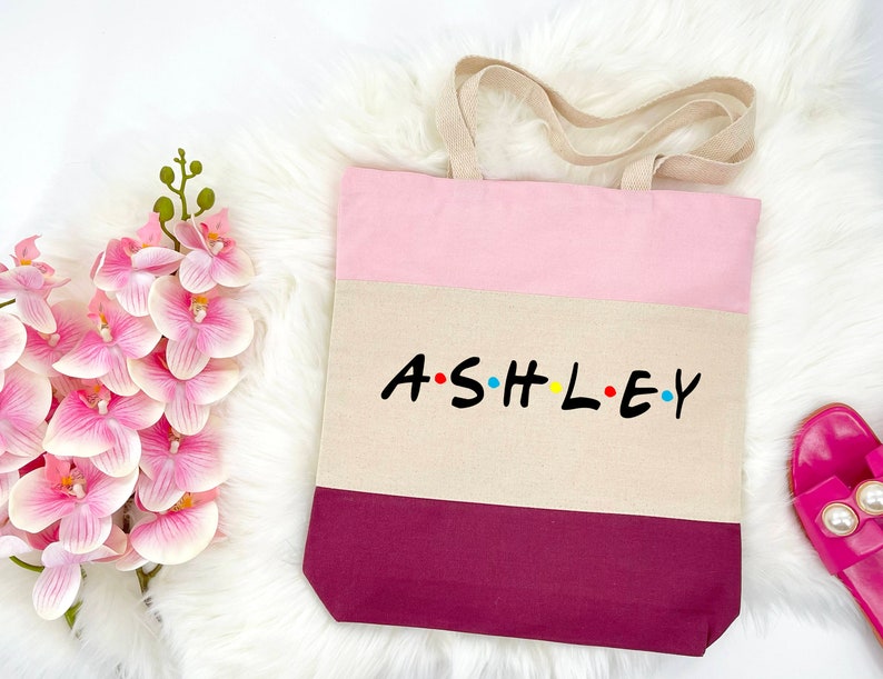 Custom Tote Bag, Personalized Bridesmaid Gift, Birthday Tote, Best ...