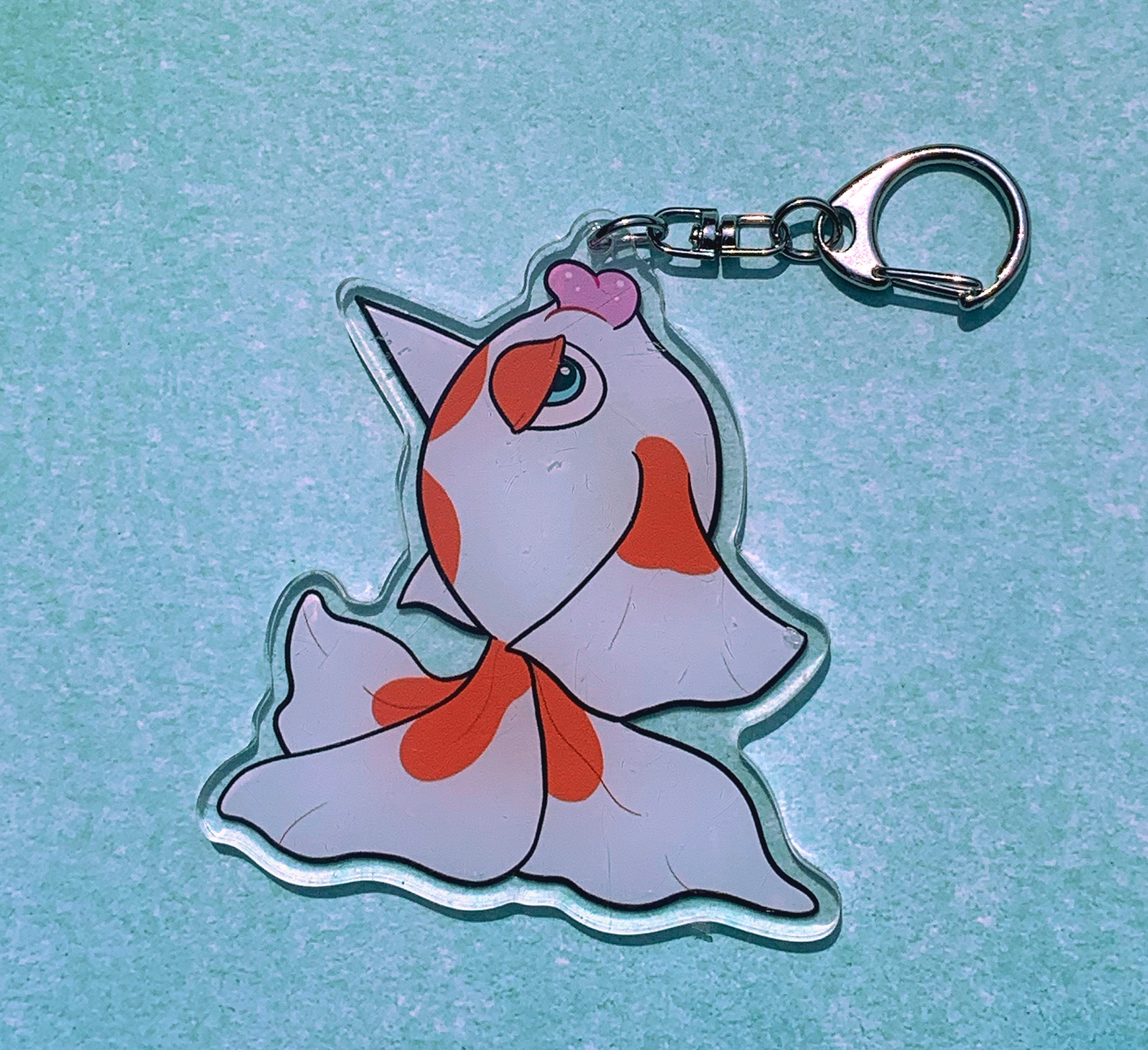 Pkmn Fishing Keychain Series 1 Cute Funny Magikarp Poliwag Feebas ...