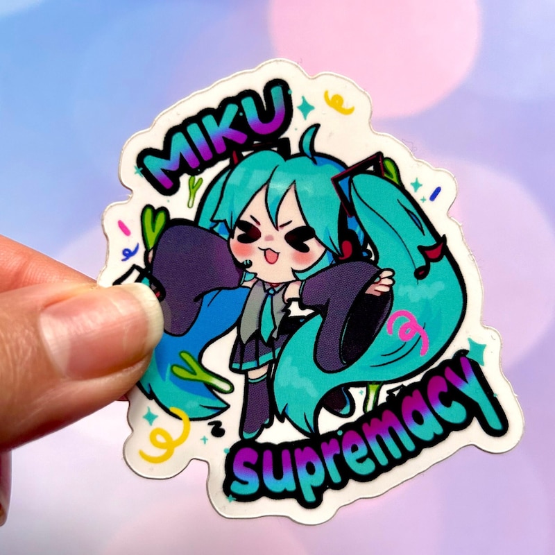 Hatsune Miku Sticker - Etsy