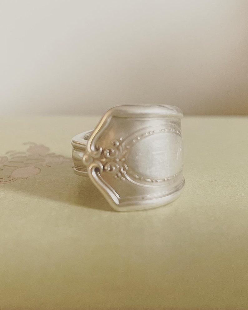 Antique Louis XVI “D” Spoon Ring - Etsy