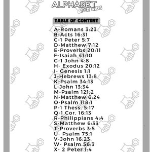 KJV Coloring Book: the Bible Alphabet for Kids - Etsy