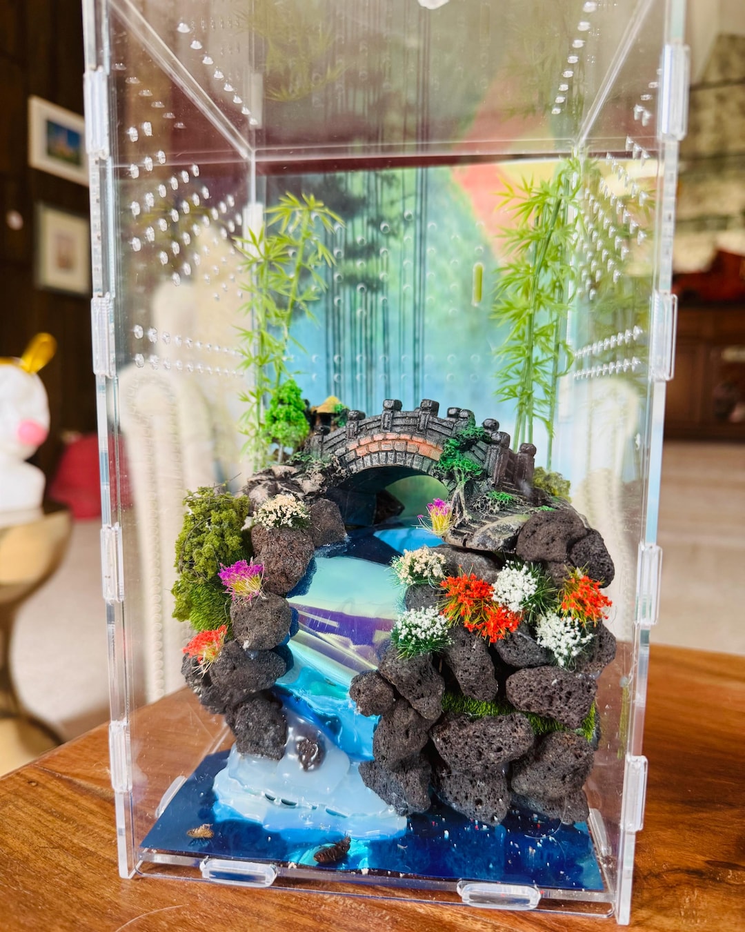Jumping Spider Enclosure "waterfall” - Etsy