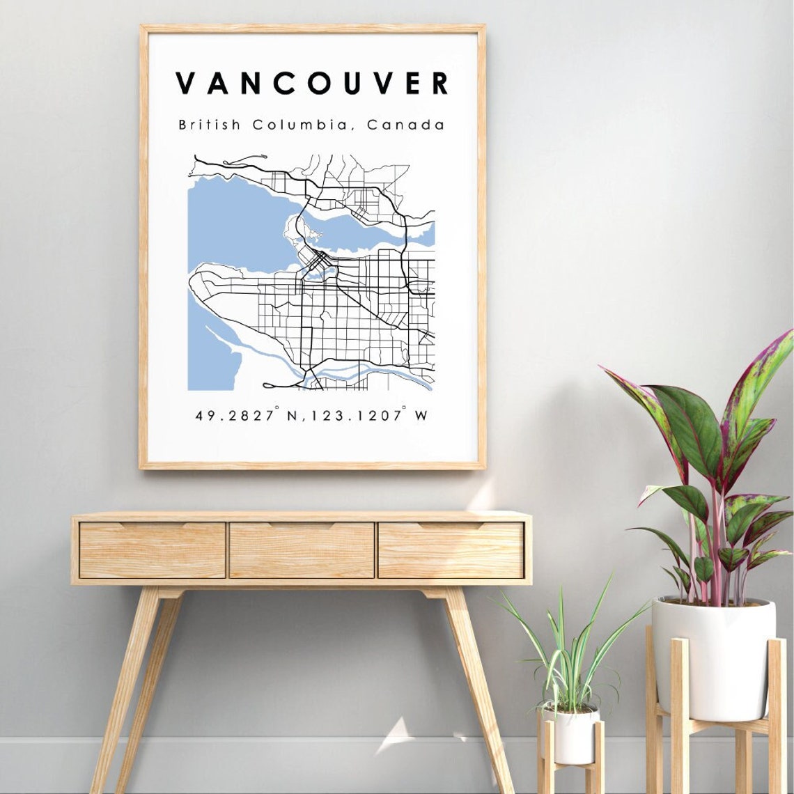 Vancouver BC Map | Vancouver British Columbia Digital Map ...