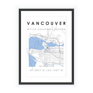 Vancouver BC Map | Vancouver British Columbia Digital Map ...