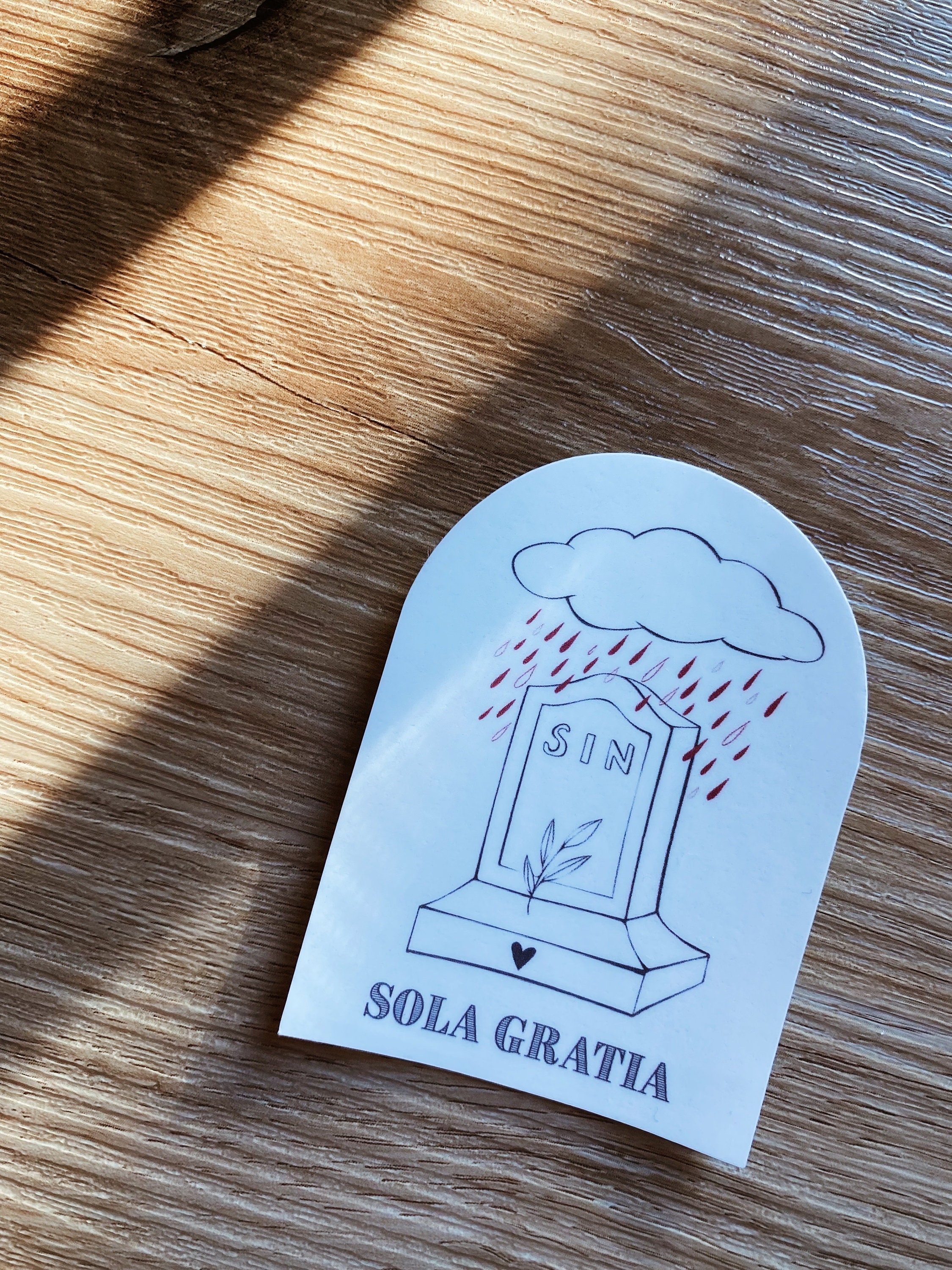 5 Solas Sticker Set - 2.25x3 Inch Waterproof Sticker (decal) for Your ...