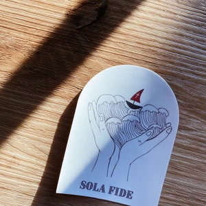 5 Solas Sticker Set - 2.25x3 Inch Waterproof Sticker (decal) for Your ...