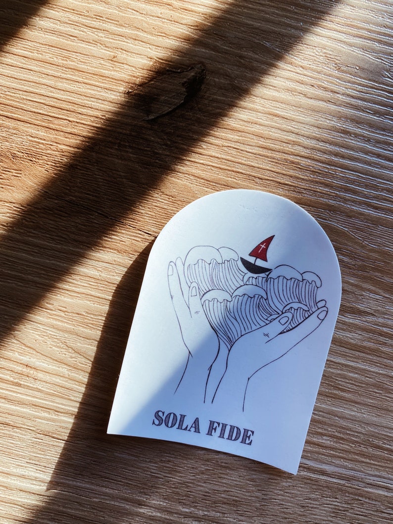 5 Solas Sticker Set - 2.25x3 Inch Waterproof Sticker (decal) for Your ...