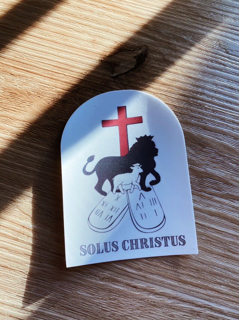 5 Solas Sticker Set - 2.25x3 Inch Waterproof Sticker (decal) for Your ...