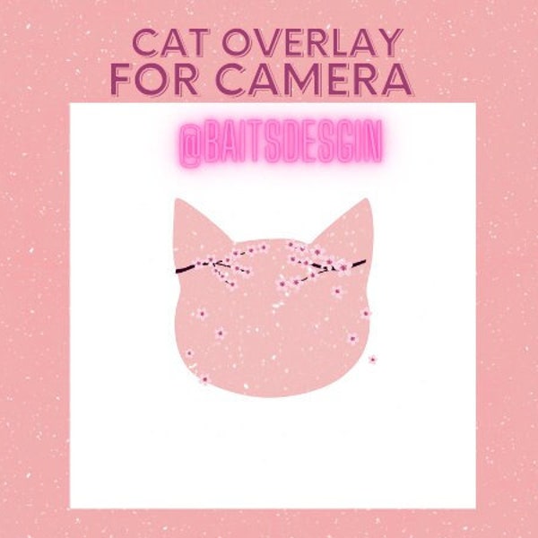 Cat Camera Overlay - Etsy