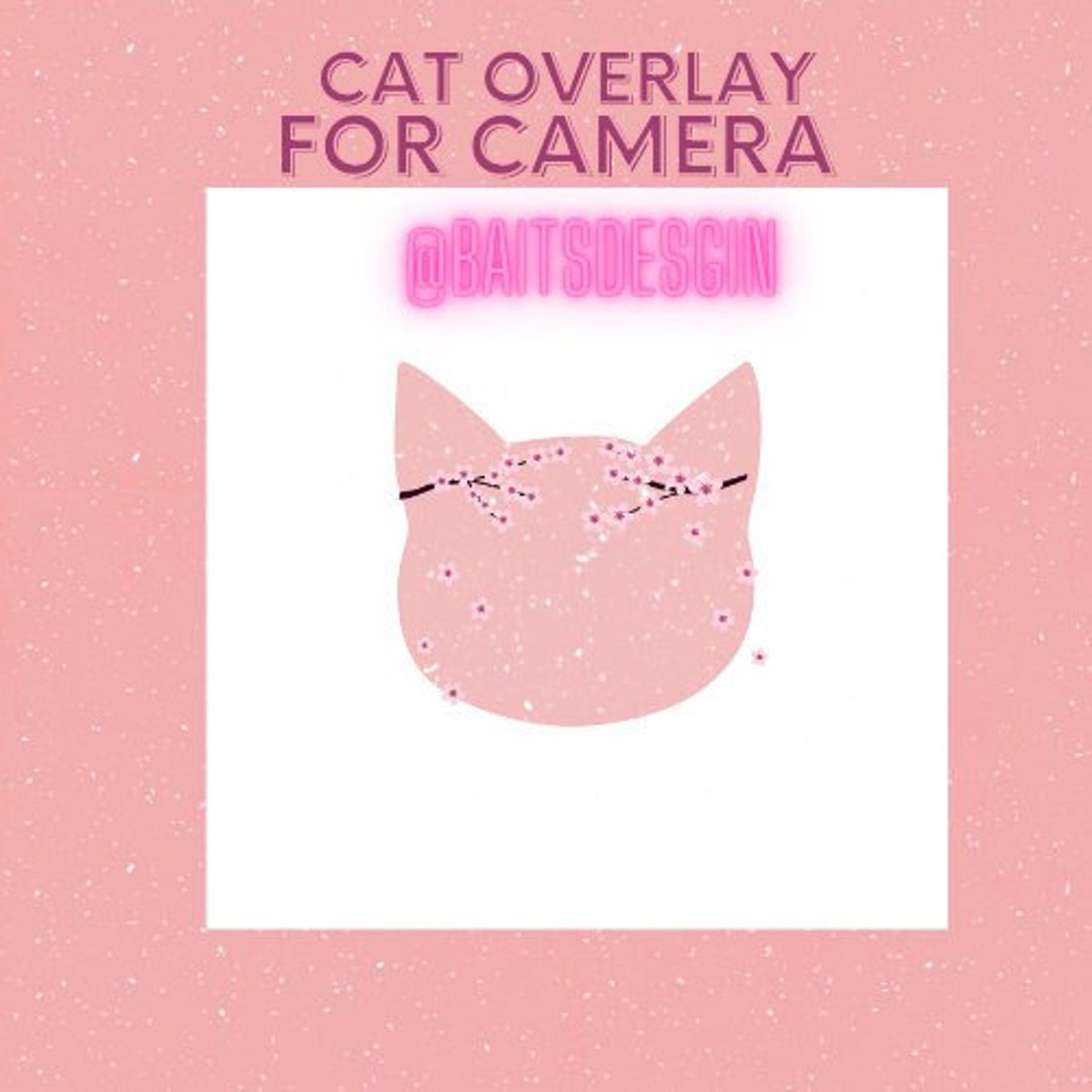 Cat Overlay for Camera - Etsy