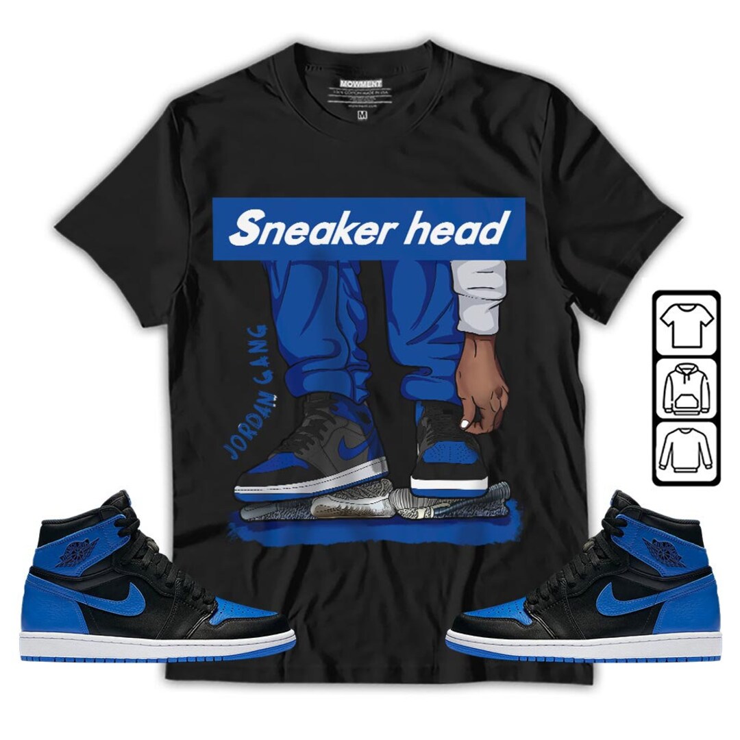 Sneaker Gang Unisex Shirt to Match Sneaker Royal Reimagined 1s - Etsy