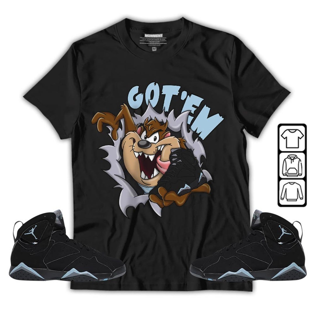 Taz Got'em Unisex Shirt to Match Sneaker Chambray 7s Tee - Etsy