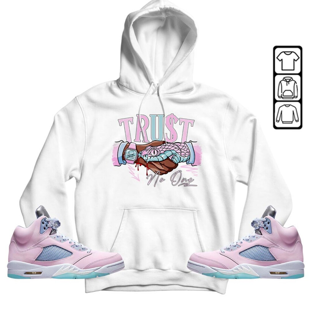 Snake Trust No One Unisex Sneaker Shirt Match Easter 5s Tee - Etsy