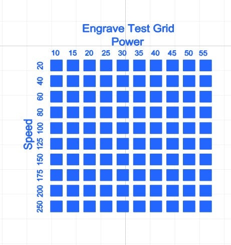 Xtool P2 Test Grid - Etsy