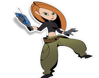 Kim Possible Sticker - Etsy
