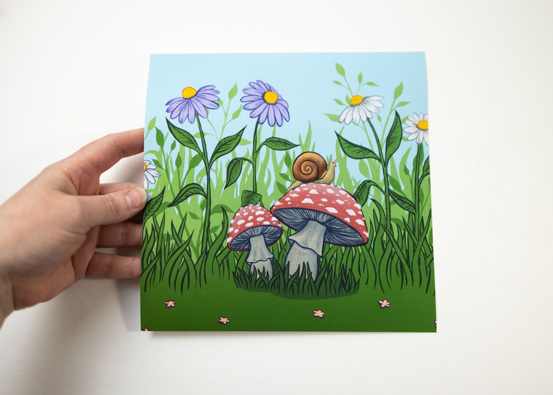 Tiny Platform | PRINT 8x8 on Giclée Paper - Etsy