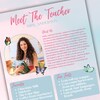 Meet the Teacher Template in Retro Pastel, Editable Meet the Teacher ...