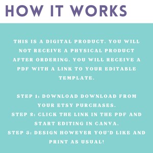 Purple and Teal Meet the Teacher Template,editable Meet the Teacher ...